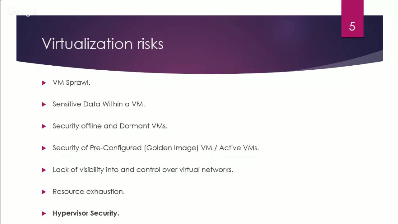 Cloud Security Alliance - Hypervisor Security in Virtualization