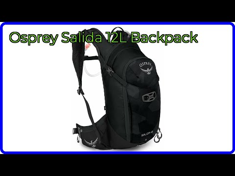 REVIEW (2025): Osprey Salida 12L Backpack. ESSENTIAL details.
