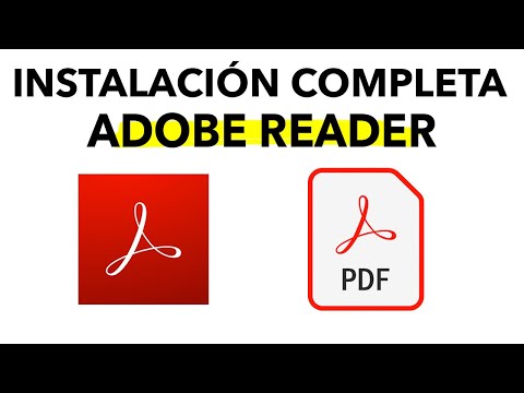 Descargar e Instalar Adobe Reader Gratis 2023 - El mejor lector y editor de documentos PDF 👍