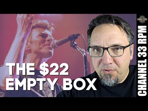 Record collectors are paying $22+ for an empty box | Marketing BOWIE's Brilliant Live Adventures