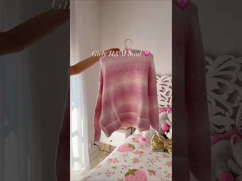 Girly H&M Haul |Link in community #shorts #new #hm #haul #tryon #2024 #fashion #outfit #yt #trending
