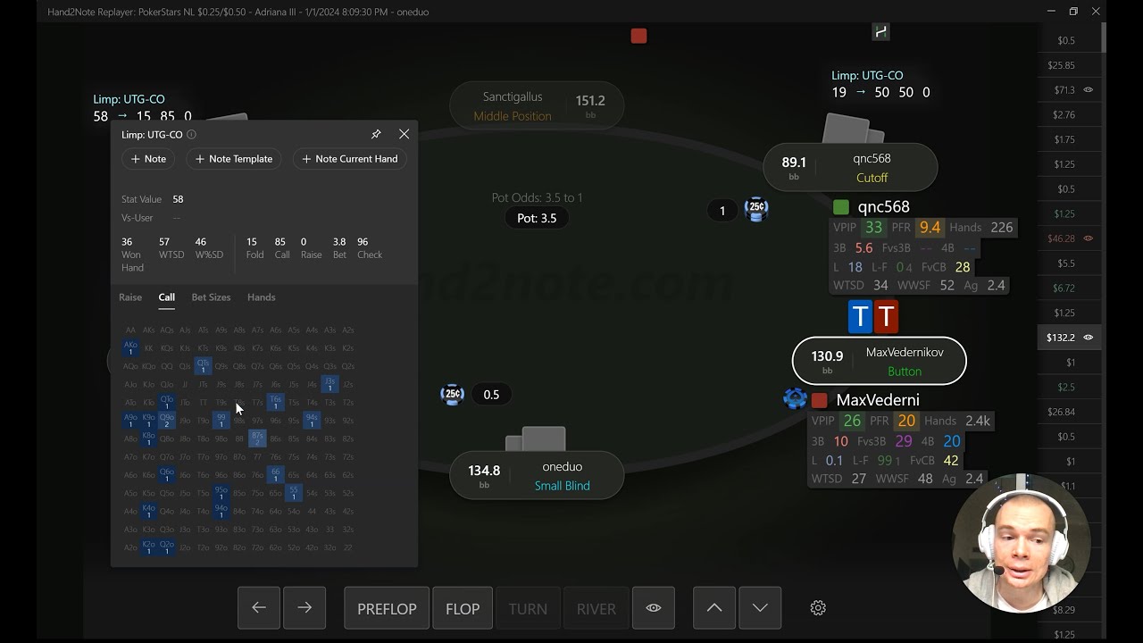 Hand2Note 4:  What HUD / popups to use?