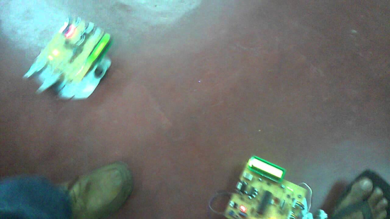 pic18F4550 robotics kit Demostration