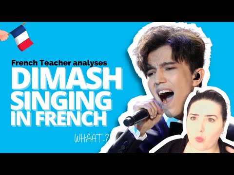 French Teacher Reacts to Dimash SOS 🇫🇷 PRONUNCIATION ANALYSIS