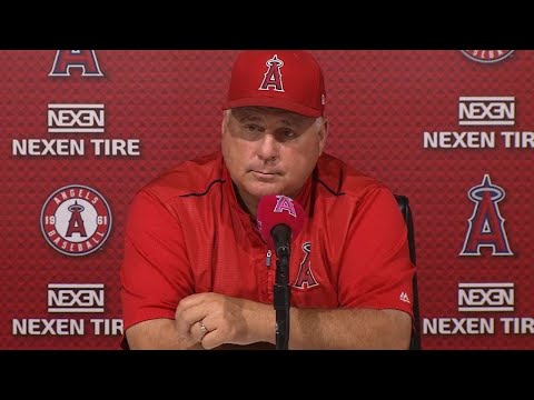 BAL@LAA: Scioscia on Trout's big night in 6-2 loss