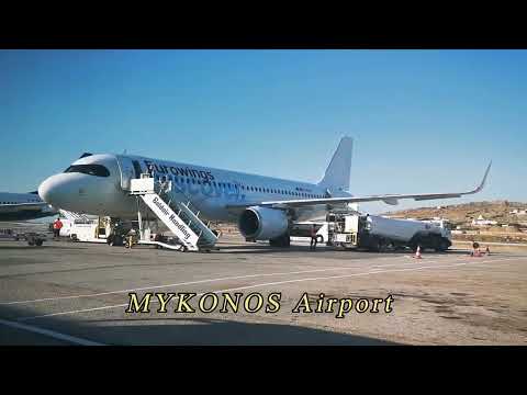 Flying to Mykonos Greece for Vacation.
