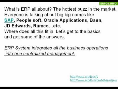 What is ERP
