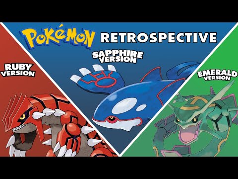 Pokémon: Ruby, Sapphire, & Emerald Versions (GBA) Retrospective | Too Much Water