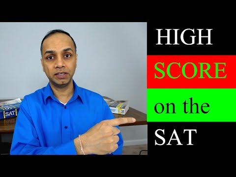 High score on the SAT: 3 strategies to use (2019)
