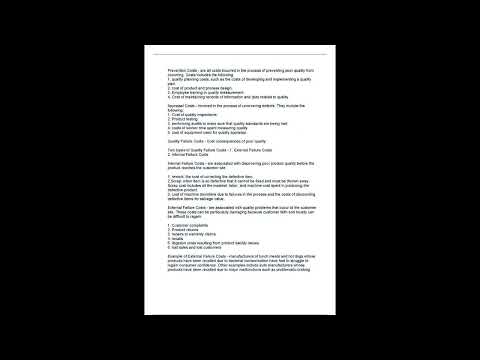 C215 WGU WGU C215 Operations Management Study Guide