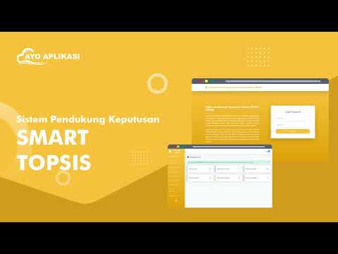 Source Code Aplikasi Sistem Pendukung Keputusan (SPK) Perbandingan Metode SMART Dan TOPSIS