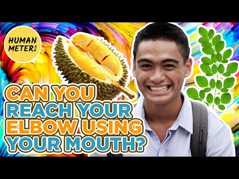 Filipinos Answer Tricky Questions Tagalog: Can You Reach Your Elbow Using Your Mouth? | HumanMeter