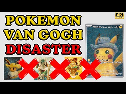 Pokemon Van Gogh Museum Pikachu Promo Card HUGE MESS - My thoughts
