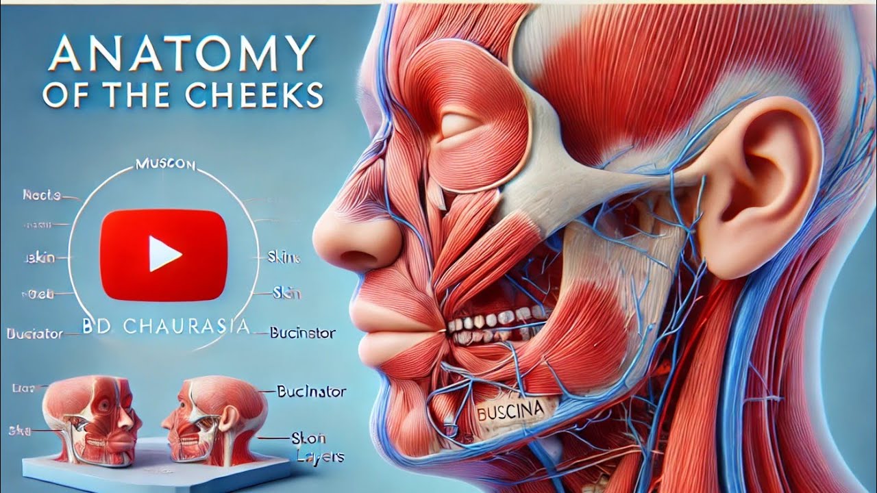 Anatomy of Cheeks (Buccae)