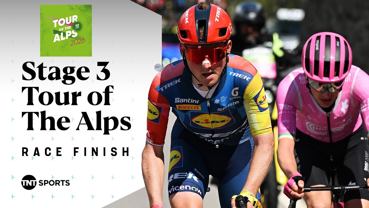 TIMED TO PERFECTION! 👏 | 2026 Tour of The Alps Stage 3 Final KM's | TNT Sports Cycling