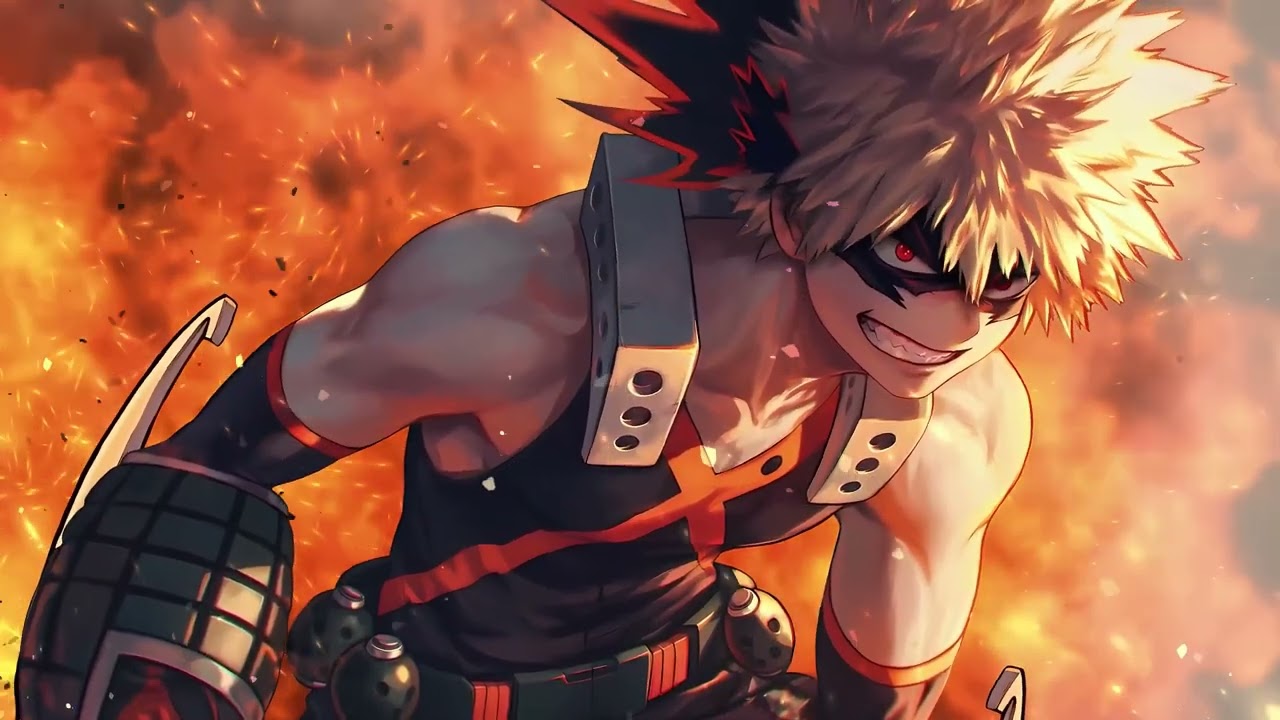 DONT MISS OUT this stunning 4K live wallpaper of Katsuki Bakugo for your desktop!