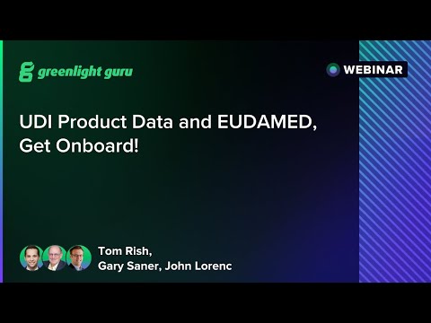 UDI Product Data and EUDAMED, Get Onboard!