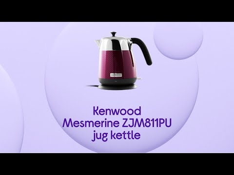 Kenwood Mesmerine ZJM811PU Jug Kettle - Rich Plum - Product Overview