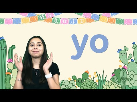 Palabras de uso frecuente canción ( yo ) Kindergarten Sight Word Song in Spanish