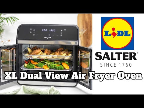 Lidl "Oven" Style Air Fryer 🍗 Salter XL Dual View Tested!