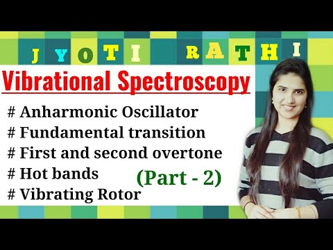 Anharmonic Oscillator|fundamental transitions overtones|Hot bands|Vibrating rotor in Hindi
