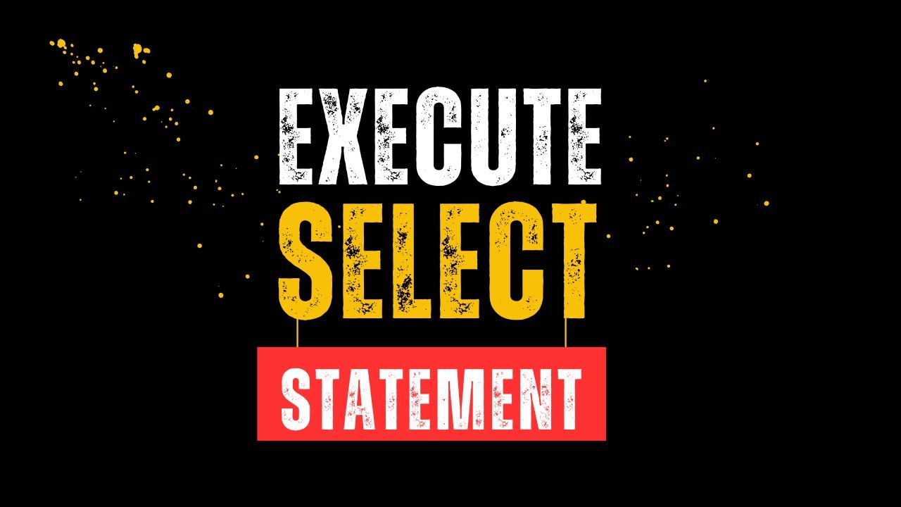 Execute your first SELECT statement | Oracle SQL fundamentals