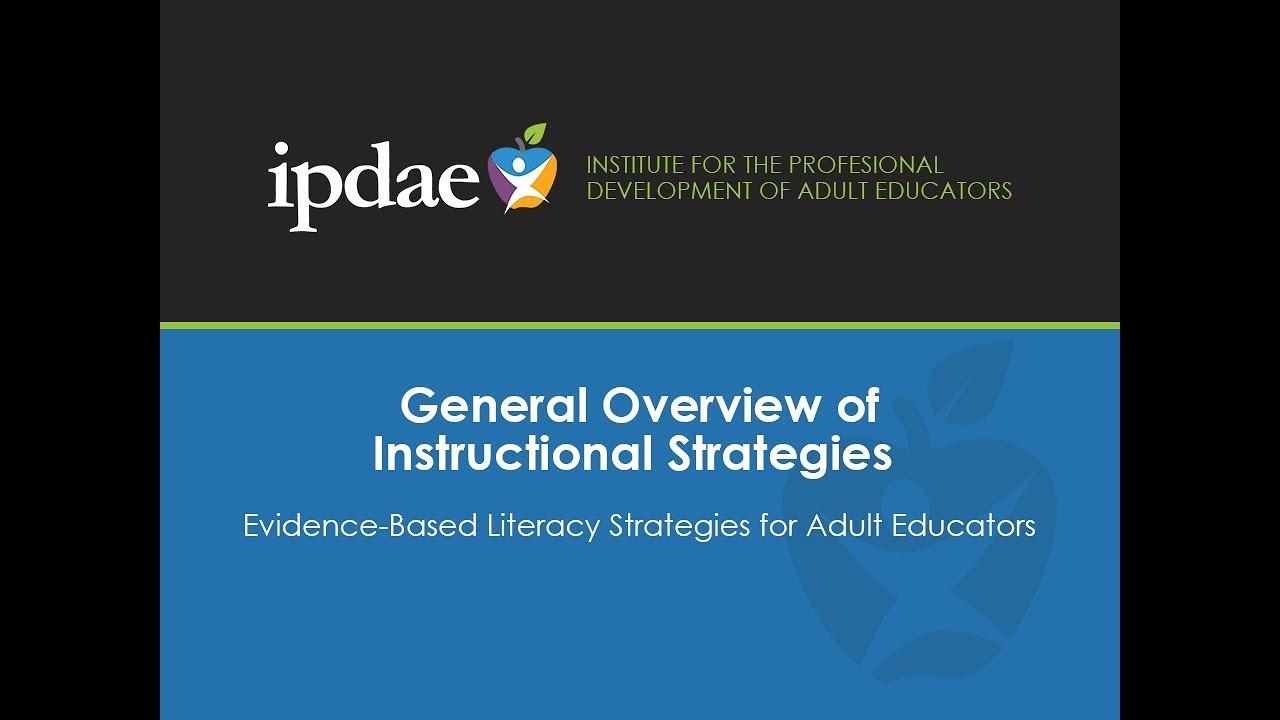 General Overview of Instructional Strategies