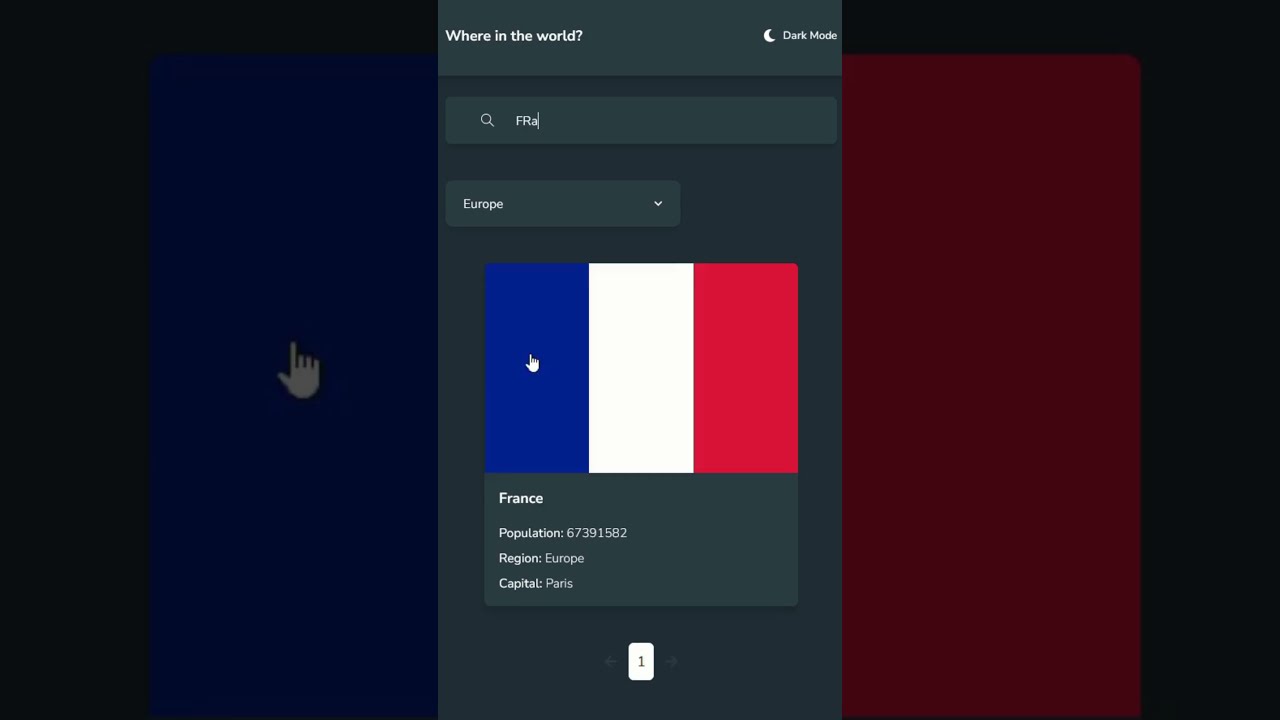Building a REST Countries API App with React + TypeScript | Complete Tutorial  #css #débutant #html