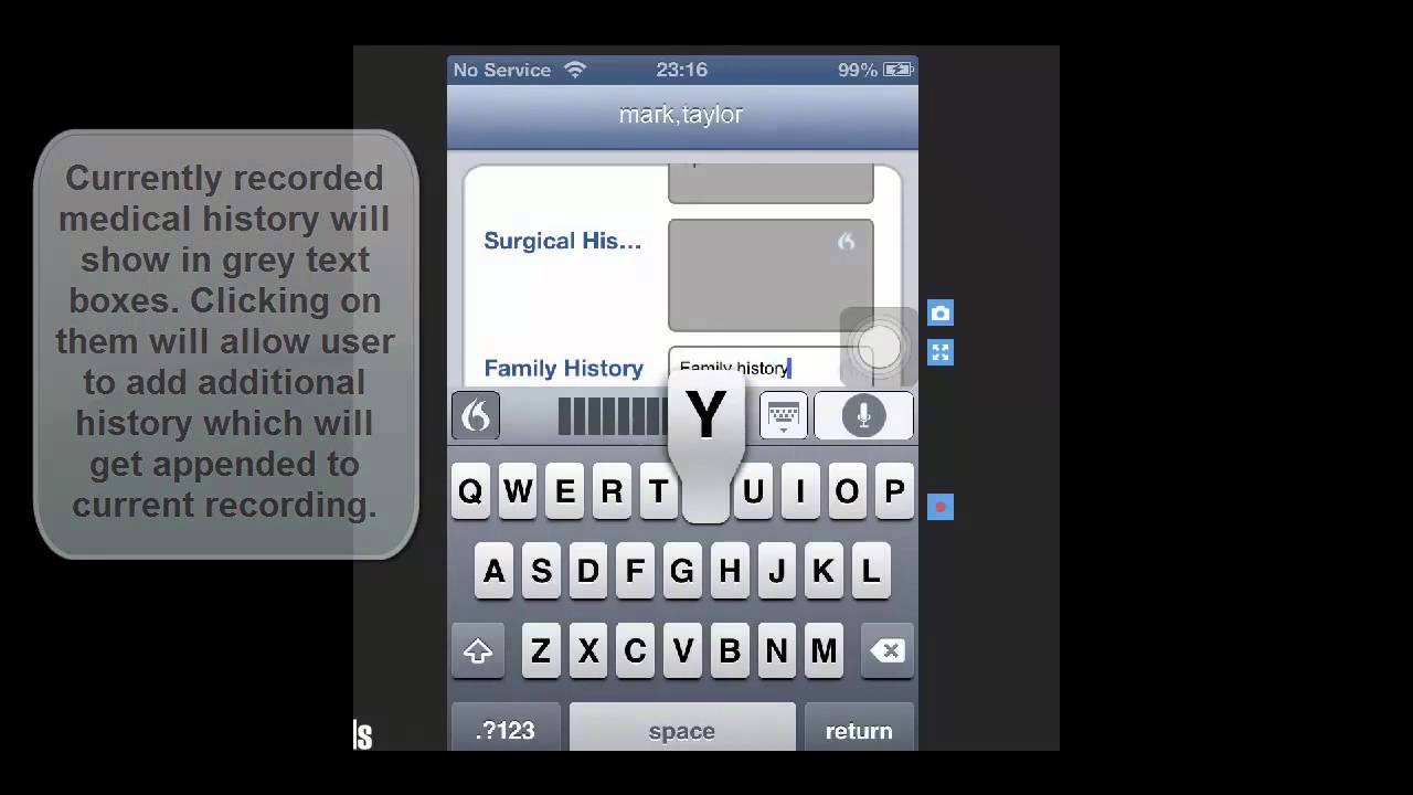 MDLog app for Allscripts Sunrise System