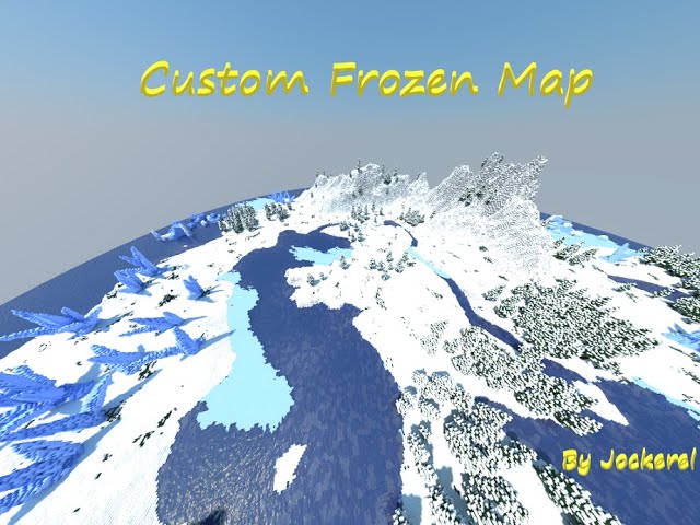 Custom Frozen Map 1kx1k Minecraft Map