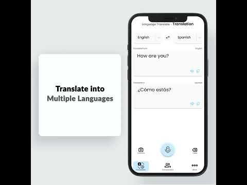 Speak and Translate