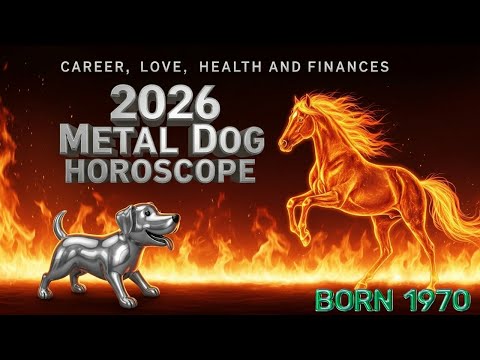 2026 Metal Dog Chinese Zodiac Horoscope: Career, Love, Health & Money Predictions (Born 1970)