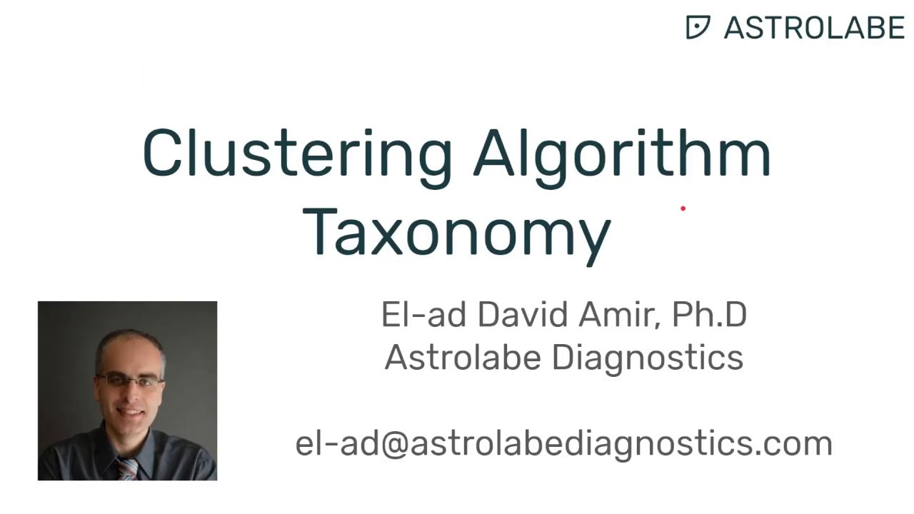 Clustering Algorithm Taxonomy