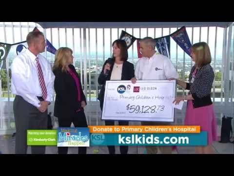 Les Olson Company on KSL's Telethon Supporting Primary Children's Medical Center