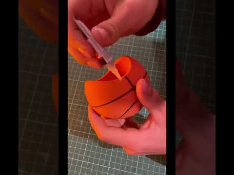 🏀 fully 3d printed basketball with hidden compartment・ STL File for 3D ...