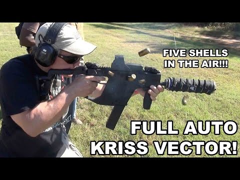 Shooting the KRISS Vector Full Auto!