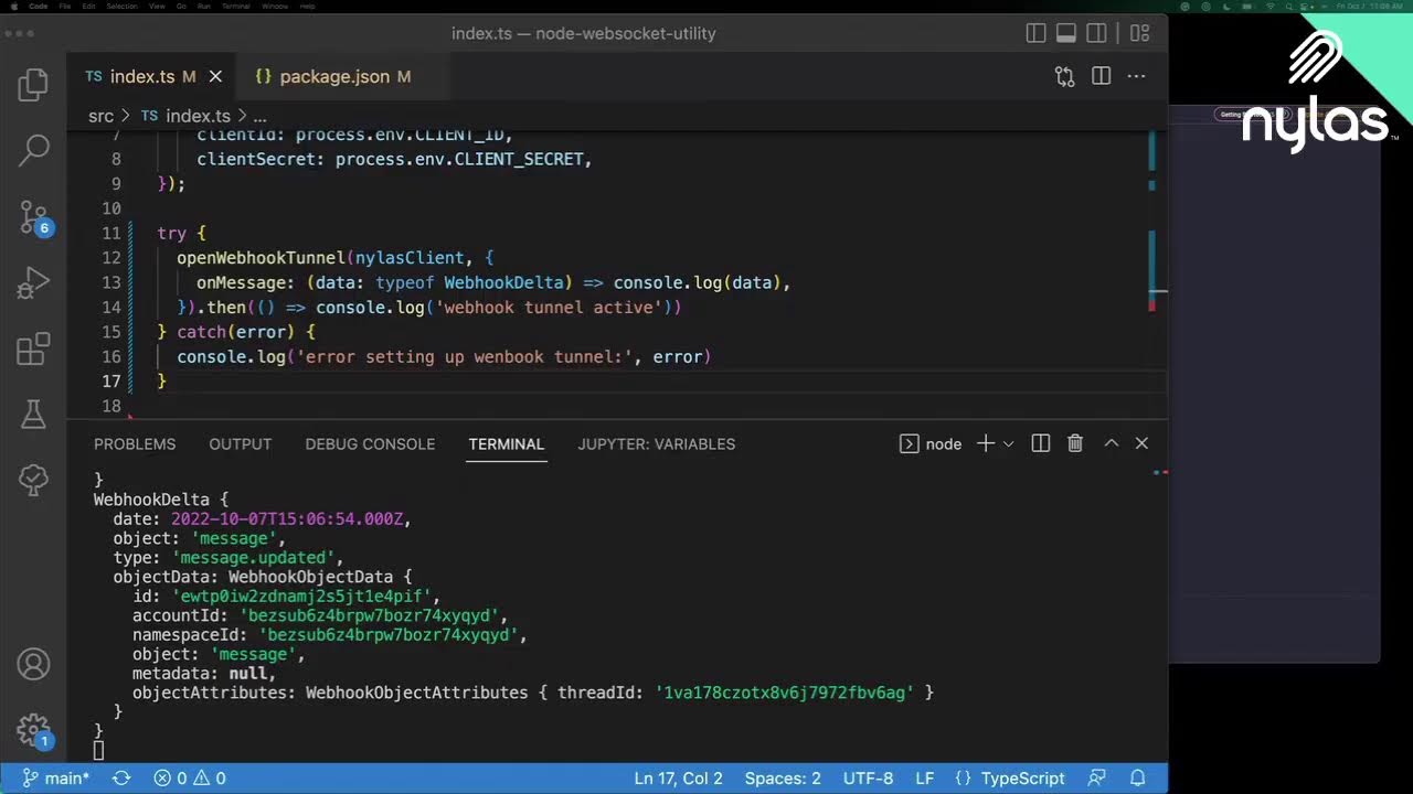 Exploring Nylas' webhook utilities | Coding with Nylas | Episode 26