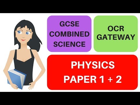 OCR Gateway Combined Science GCSE - Physics Key Words