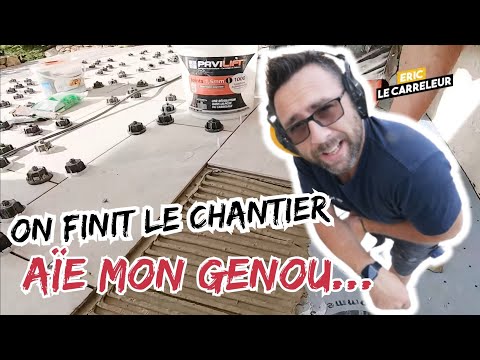 Poser du CARRELAGE sur une TERRASSE extérieure