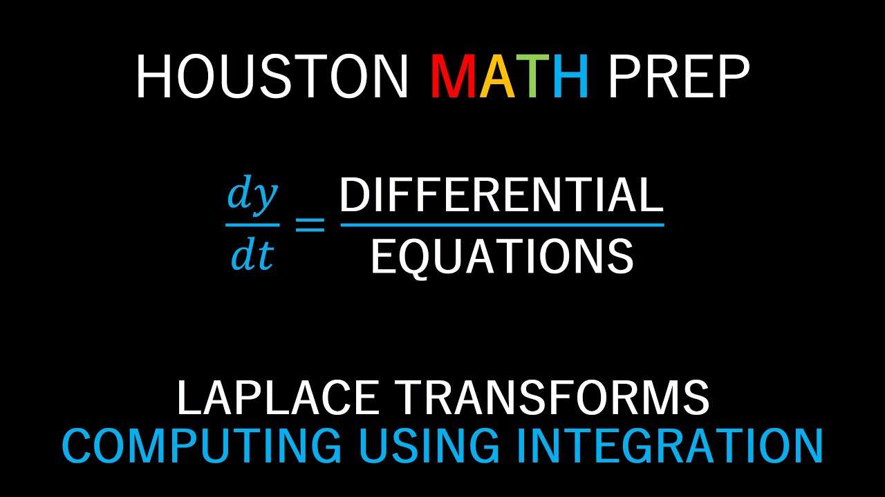Computing Laplace Transforms (Using the Integral Definition)