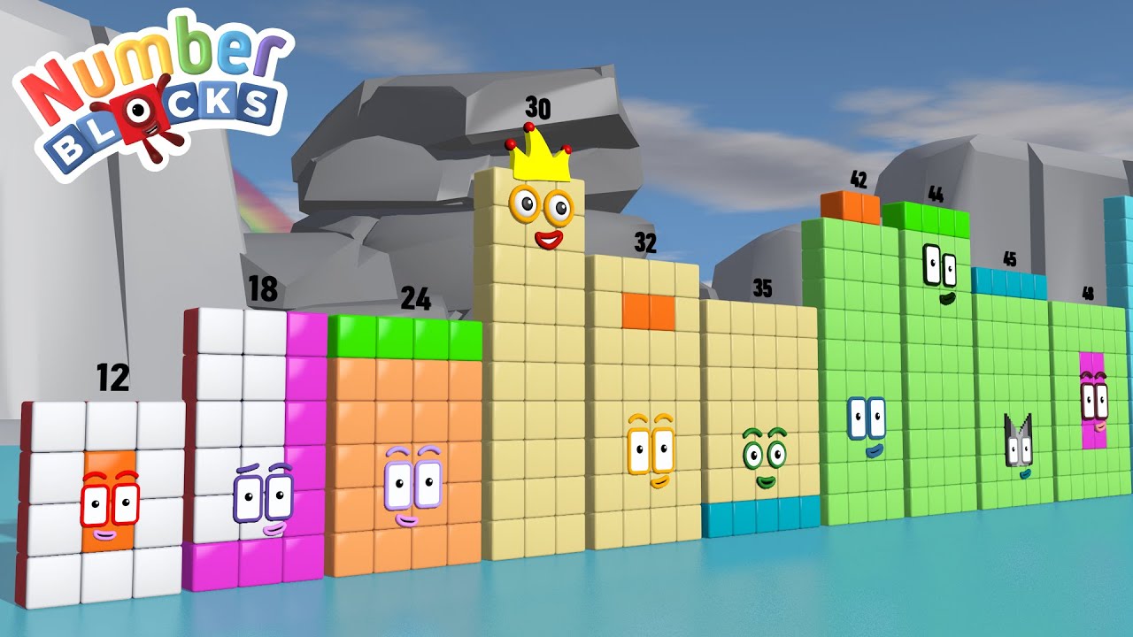 Looking for Numberblocks Super Duper Rectangle Club Comparison Numberblocks Number Pattern