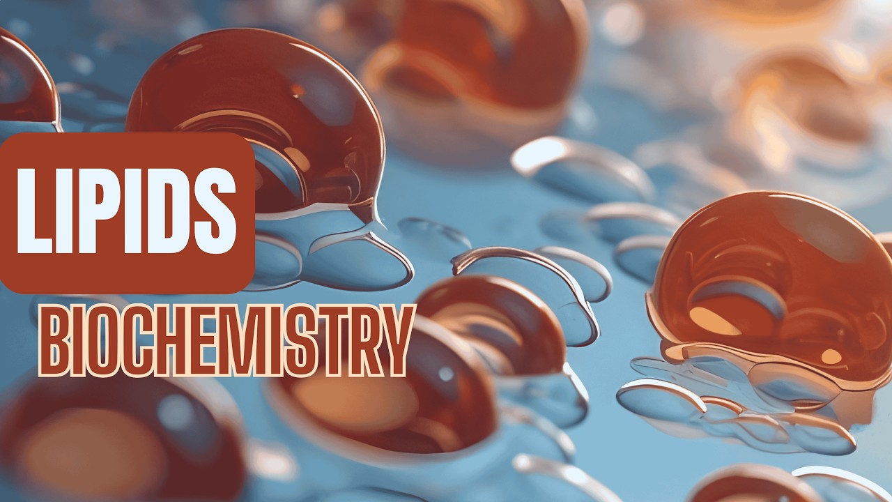 BioChemistry - Lecture 05 (Lipids)