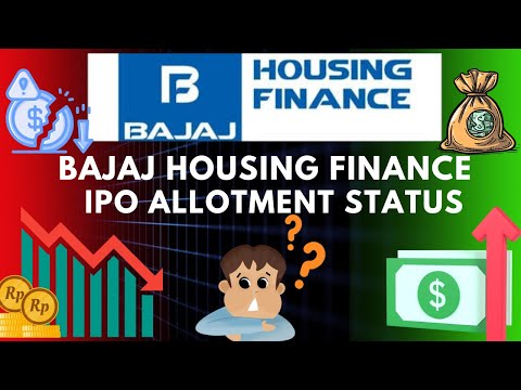 BAJAJ housing finance ipo allotment status