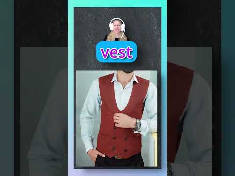 Can You Guess the English Word for this Clothing? #vest #chaleco #clothing #clothes