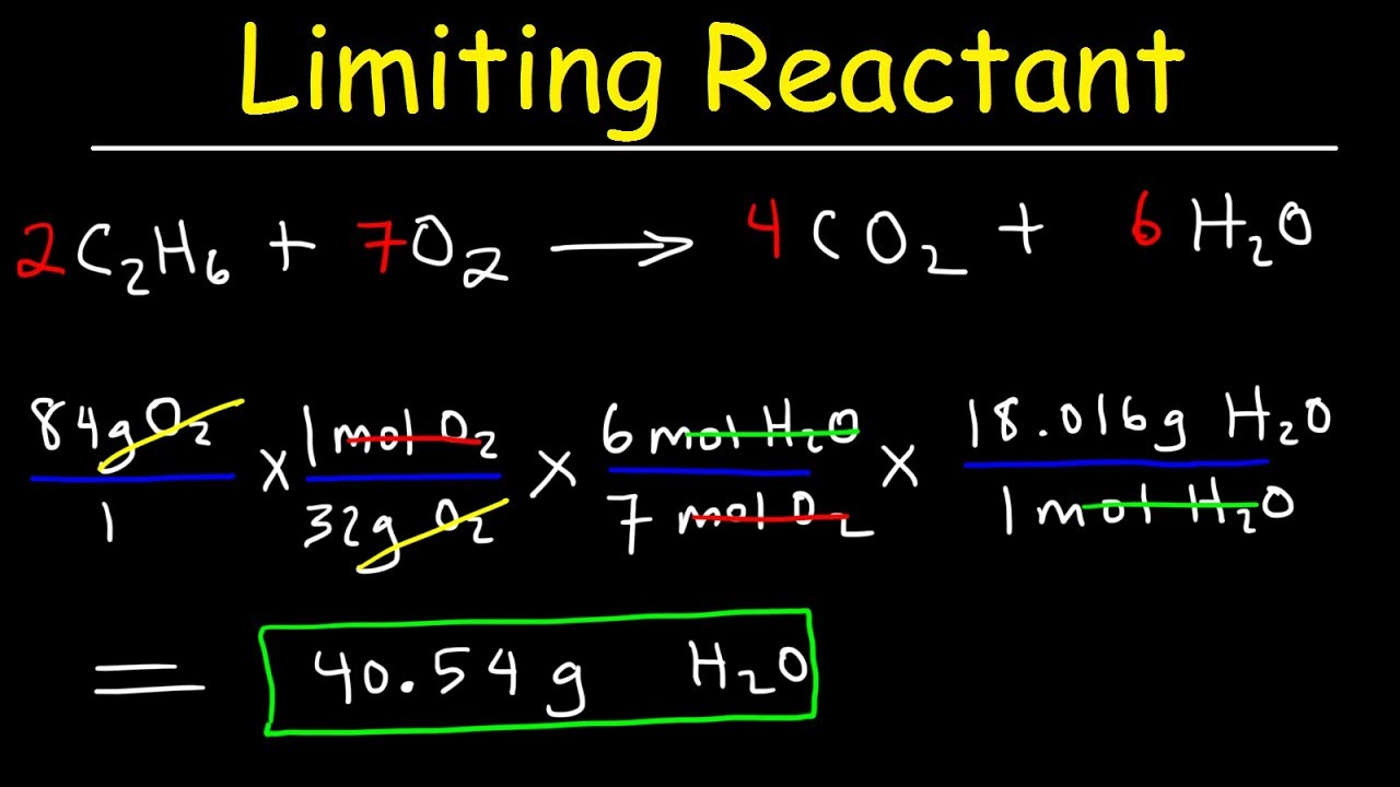 Limiting Reactant Practice Problems