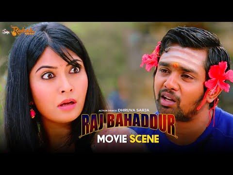 Raj Bahaddur Movie Scene | Chethan Kumar | Dhruva Sarja | Khader Hassan