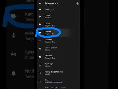 Cara Setting Izinkan Kamera di Google Chrome