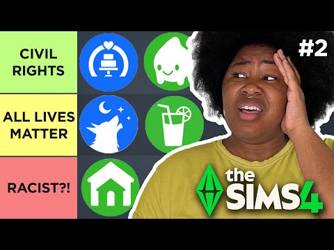 RANKING Every Sims 4 Game Pack and Ranking Every Sims 4 Stuff Pack on black hair in 2025 (pt.2)
