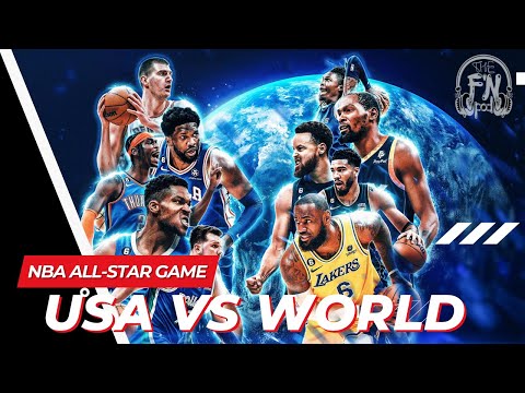 NBA All-Star Game: USA vs. THE WORLD! 🌍🏀 Get Ready for WAR!