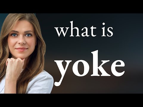 Yoke | what is YOKE definition
